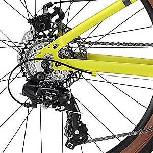 Diamondback Division 24 Bicycle, Saffron Yellow Matte