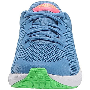 Under Armour Girls' Big Kid Grade School Charged Pursuit 2 BL, River (400)/White, 4.5