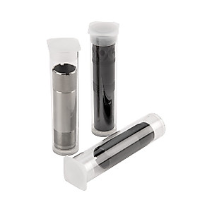 Allen Company Choke Tube Vials, 12-Gauge Chokes & Samller, 3-Pack, Clear