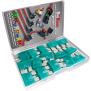 BioFuse Standard ATO 35A Fuse Set (15 Regular Fuses) Blade Group: ATO, ATOF, ATC, ATS, APR, Automotive, Car, Truck, SUV, RV, Boat, Marine