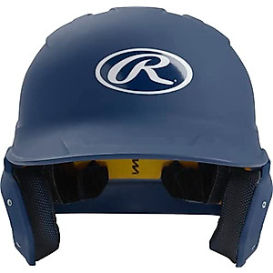 Rawlings | MACH Batting Helmet | Matte Navy | Junior 6 3/8" - 7 1/8"