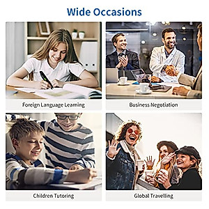 Vormor X3 Translation Pen Scanner, Reader Pen Text to Speech Device for Dyslexia 112 Language Translator Device Support Text Extract, Intelligent Recording Scanner Pen with 2.9 Inch Touch Screen