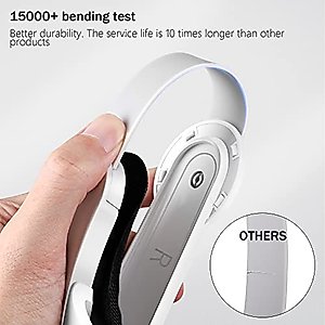 Kuject Design 3-in-1 Adjustable Head Strap for Oculus/Meta Quest 2, Replacement for Elite Strap, Enhanced Support in VR, Detachable & Lightweight VR Accessories Fit for Carrying Case