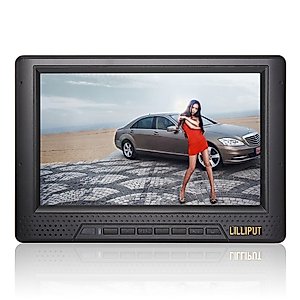 Lilliput 668GL 70NP/H/Y 7" On-camera Field HD Monitor For DSLR with HDMI Ypbpr and Composite Input