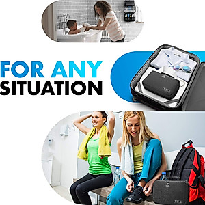 VASCO Hanging Toiletry Bag for Men And Women – Water-Resistant Travel Organizer