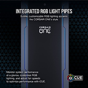 Corsair ONE i200 Compact Gaming PC - Intel® Core™ i7-11700K CPU - NVIDIA® GeForce RTX™ 3080 Graphics - 32GB Vengeance LPX DDR4 Memory - Thunderbolt 3™,Windows 10 Home