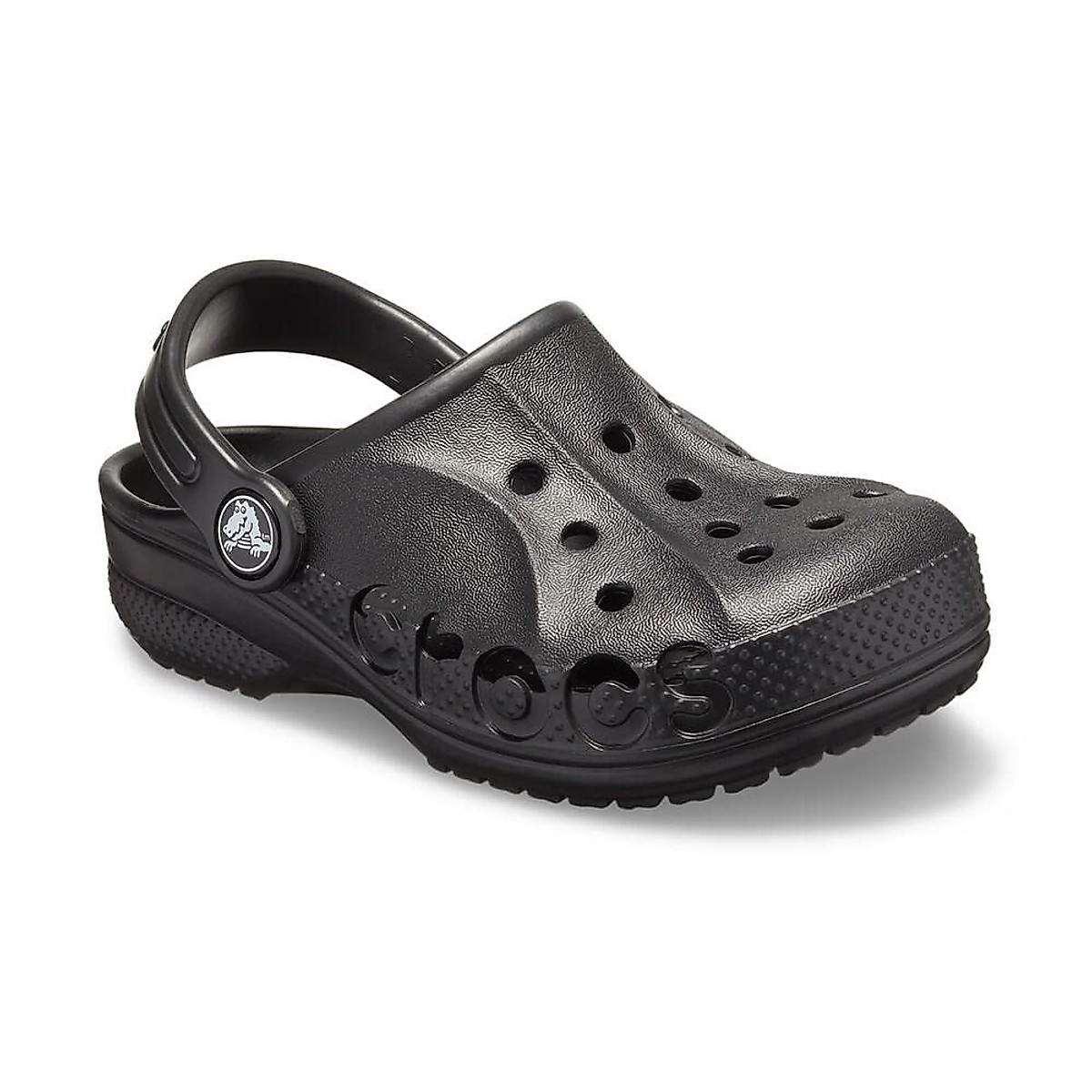 Crocs Baya Clog, Black/Black, 2 US Unisex Little Kid