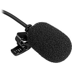AURAY Foam Windscreens for 1/4" Diameter Microphones (3 Pack, Black)