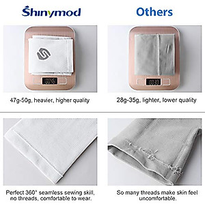 Cooling Arm Sleeves for Men Women SHINYMOD UV Sun Protection Tattoo Cover Up