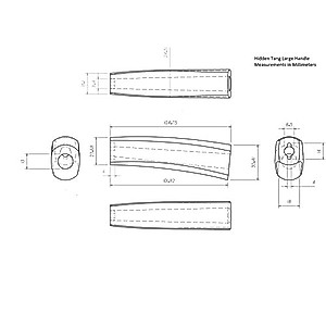 KATSURA Woodworking Project Kit – Gyuto Chef Knife Blank Hidden Tang – 8 Inch – Japanese Premium AUS 10, 67 Layers Damascus Steel – NO LOGO