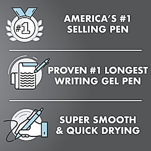 PILOT G2 Pen Stylus, Fine Point, Gray Barrel, Black Ink, 12-Pack (34319)