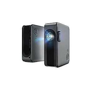 Projector Mini Projector Supports 4k Smart TV WiFi Portable Home Theater Theater LED Projector Supports 4k Movies Projector (Size : UK Plug)