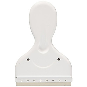 Continuum Aquatics AquaBlade M - Short Stainless Steel Aquarium Scraper to Clean Aquarium Tank,White