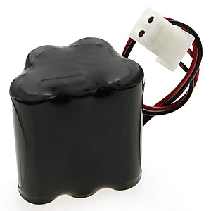 (3-Pack) Emergency/Exit Lighting Battery Fits and Replaces NIC0099, Lithonia ENB06006, Prescolite E1875-01-00E82082100ENB06006, Sanyo 100502SE, Schlumberger TU89UNIGUNVISUAL Reader