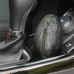 Avocado Coin Purse Pouch | Realistic Looking Avocado Wallet | Funny Novelty Gifts For Avocado Lover | Avocado Decor Decorations Accessories