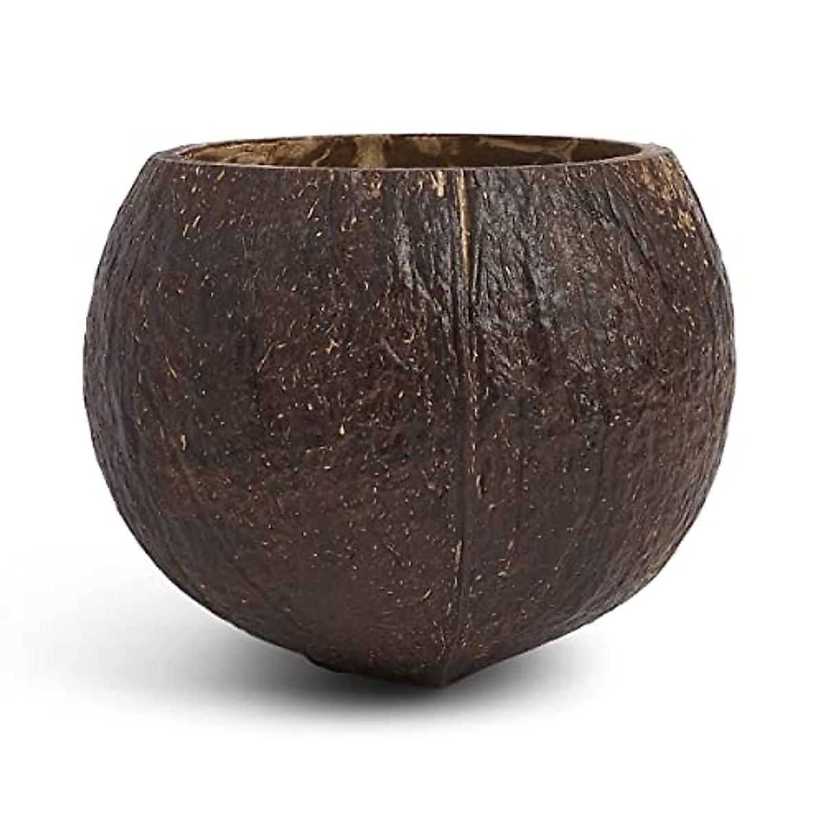 Cocowhoa Coconut Shell Candle, Scented Soy Essential Oil Infused Candle, Natural Wood Wick, Made with Reclaimed Coconut Shells, Eco-Friendly, Toasted Coconut Scent