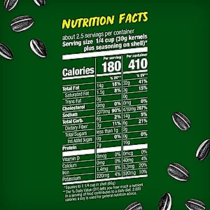 BIGS Vlasic Dill Pickle Sunflower Seeds, Keto Friendly Snack, 5.35-oz. Bag (Pack of 12)