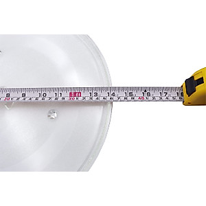 14-1/8" Microwave Glass Turntable Tray works for Samsung DE74-20002B DE74-20002A DE7420002 1150157 MC7698W ME1460SB MG14H3020CM MG7980W MS1470WA PS4234950 Microwave Oven Cooking Plate 36CM