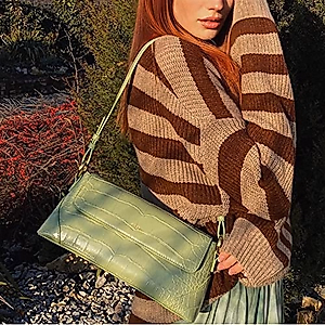 SINBONO Clutch Tote Handbags, Classic Vegan Leather Hobo Bags Shoulder Purse Handbag for Women