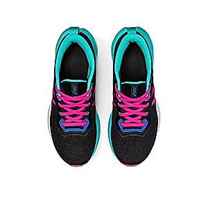 ASICS Women's VERSABLAST 2 Running Shoes, 7.5, Black/Pink GLO