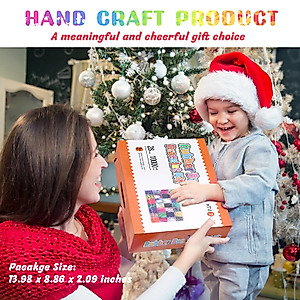 HTVRONT Rubber Band Bracelet Kit - 10000+ Loom Bracelet Making Kit with 450 Clips, Rubber Bands Refill Loom Set for Beginners, Rubberband Bracelets Kit for Girls Boys Birthday Parties Gift