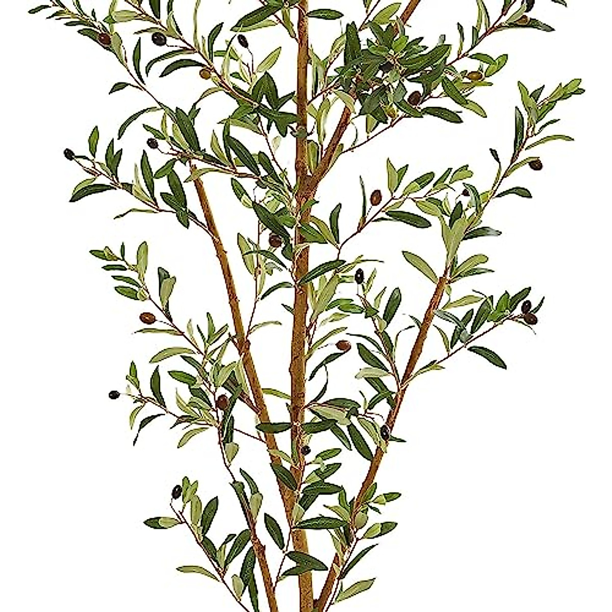 Nearly Natural 82” Olive Artificial Silk Trees Green
