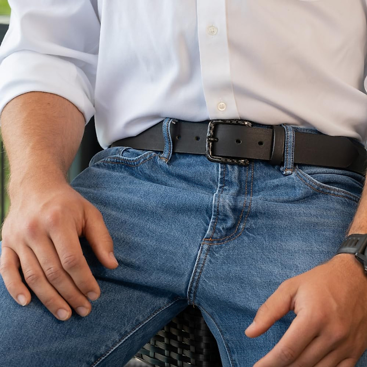 The Specialist Nickel Free Belt (36") ,Black