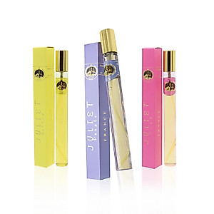 META-BOSEM Purple/Yellow/Pink Travel Size Fragrance for Women, Eau de Toilette Natural Spray, Wonderful Gift, Daytime and Casual Use, for all Skin Types, total 3.4 Fluid Ounce/105 Ml (Pack of 3)