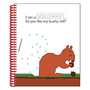 Wipe Clean Dot to Dot Animal Book For Kids 3 - 5 (Start Little Learn Big Series)