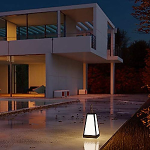 LXXSH Outdoor Waterproof Garden Lamp Lawn Lamp Garden Villa Wall Lamp Villa Floor Lamp