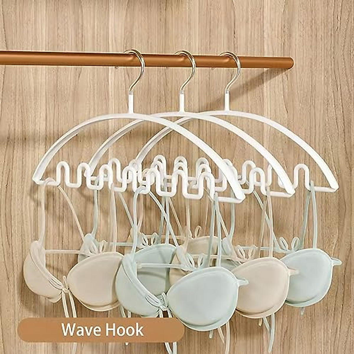 2THESTARS 14-Pack Clothes Hangers, Multi-Functional Non-Slip Plastic Dip Hangers, Hangers Space Saving, Space Saving Solution for Tidy Closet Storage (Seven Colors)