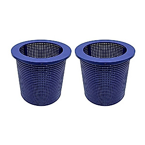 Poolzilla 2 Pack Premium Skimmer Basket, Replacement for Pentair 38013A fo Floating Weir, Admiral Skimmer, Aladdin B-37, 850001–S-10, Made of Durable ABS Plastic