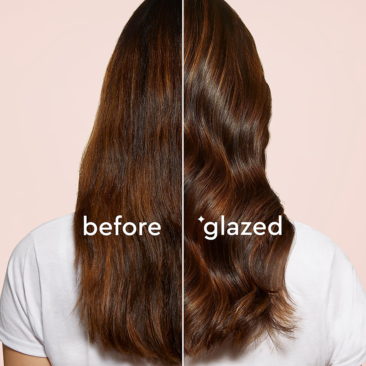 Glaze Super Gloss Color Conditioning Gloss – Cocoa Lights for Medium to Dark Brown Hair with Highlights – Rinse Out Semi-Permanent Hair Gloss that Enhances Color and Boosts Shine & Hydration