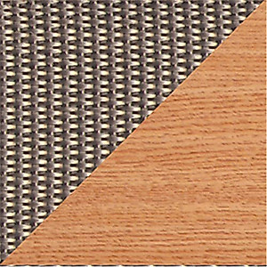 Wooden Mallet Designer Curve Leg Luggage Rack,Black Straps, Mahogany