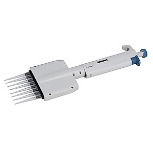 8-Channel Multichannel Pipett Adjustable Pipettor Micro Pipette Multichannel Pipette 0.5-10μl