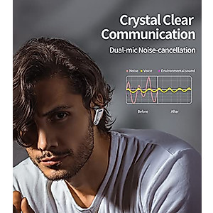 Edifier NB2 Pro True Wireless Earbuds, Hybrid Active Noise Cancelling Bluetooth Headphones, SBC Audio 32 Hours Playtime Ear Buds, USB C Fast Charge IP54 Waterproof App Control in-Ear Earphones