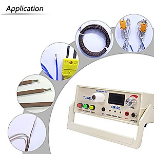MXBAOHENG TL-WELD Thermocouple Welding Machine Thermocouples Butt Welder Temperature Wire Touch Welder 100V-240V