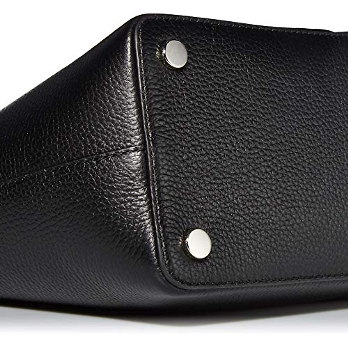 Michael Michael Kors Bedford Medium Top Zip Pocket Tote Black/Black One Size