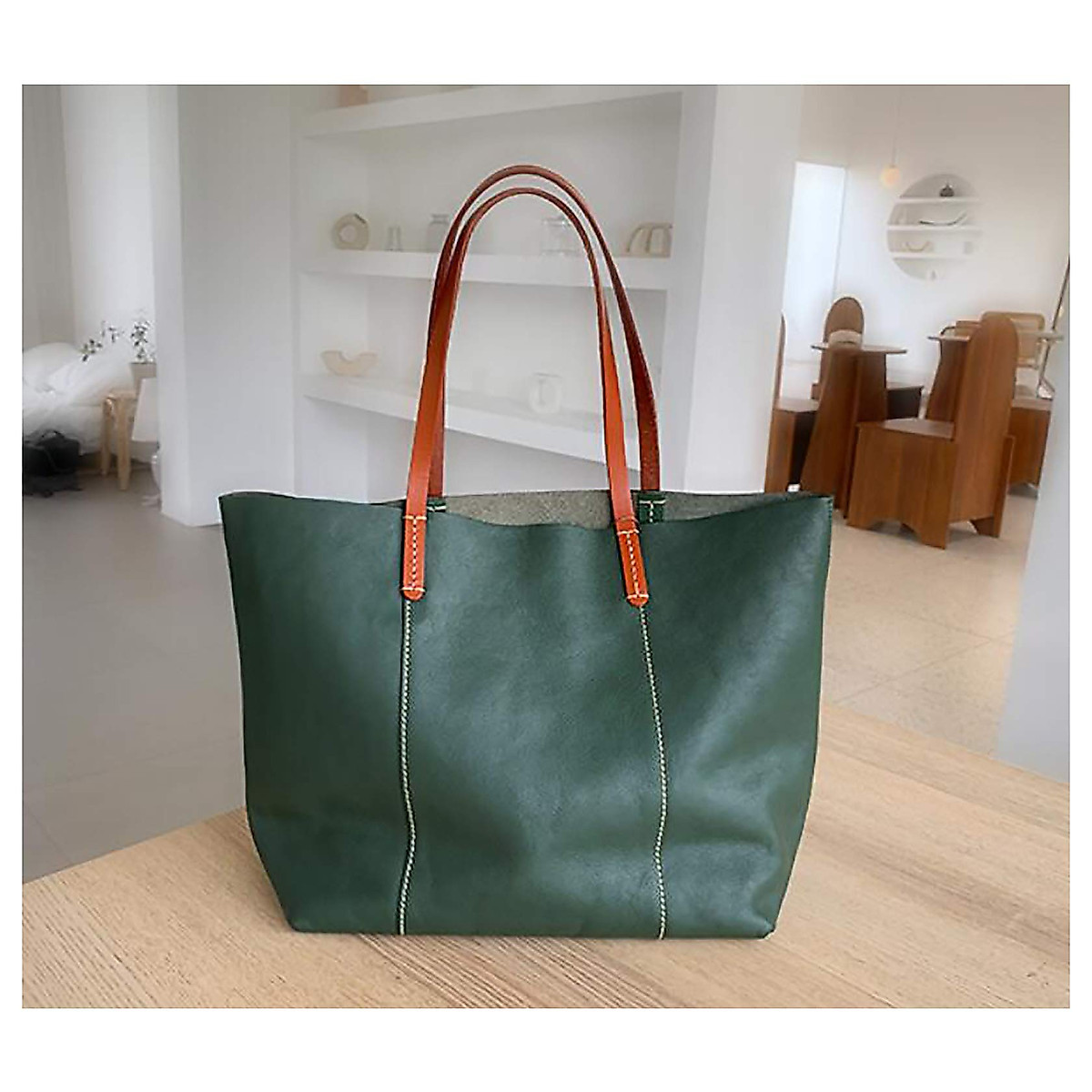 Ladies Leather Handbag Wallet Designer Tote Bag Top Tote Bag Daily Work Travel