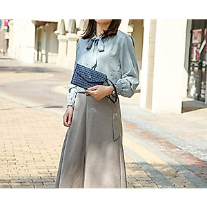 MKF 3-PC Set Shoulder Bag for Women Tote, Pouch Handbag Purse, Wristlet Envelope, Adjustable Crossbody Strap PU Leather Beige