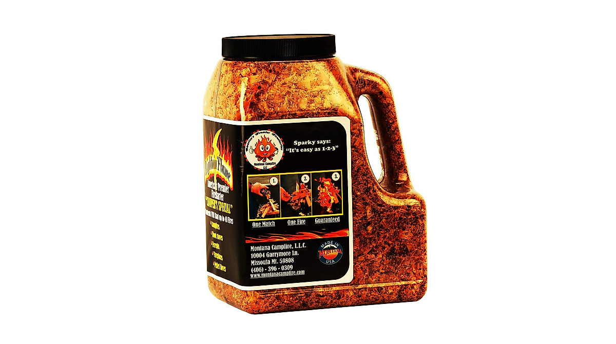 Lightnin'Flame Firestarter: Quick, Waterproof Fire Igniter for Campfires