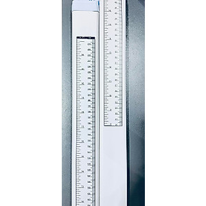 Aluminum Alloy Height Measurement,Adult Child Height Measure,Portable Height Measuring Rod 8-82 inch/20-210 cm/Unit with cm & inch,for Home,Office,Gym,Medical Examination,Medical