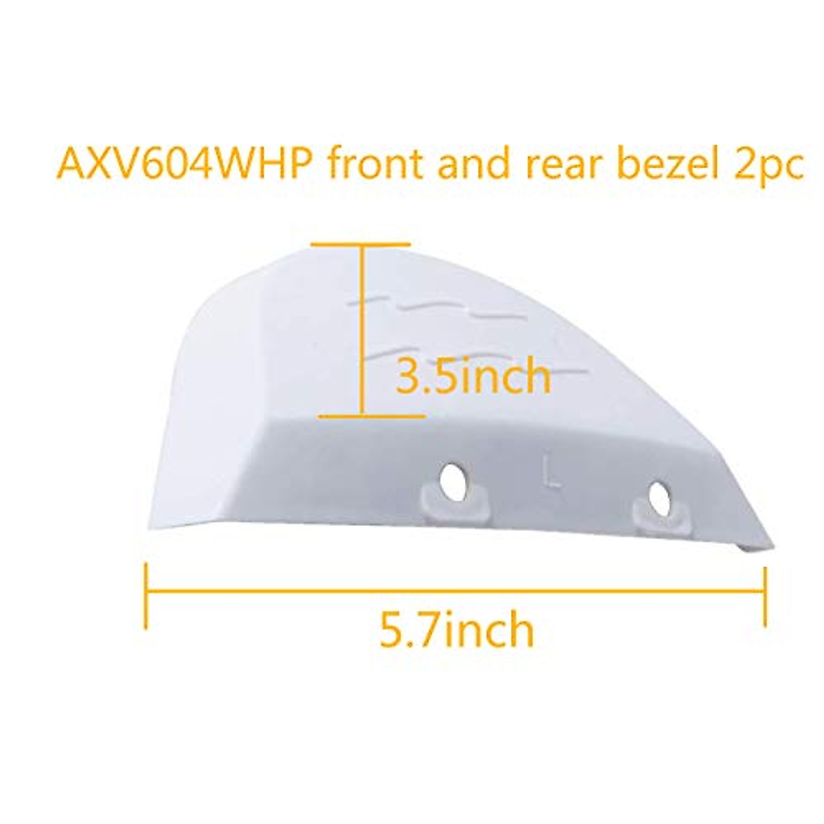 2023 𝙐𝙥𝙜𝙧𝙖𝙙𝙚 AXV417WHP Pool Cleaner Pod Swing Kit,AXV604WHP Front and Rear Bezels, White AXV414P Pod Shoes Compatible with Hayward Navigator Pool Vac Ultra Pool Cleaner Parts