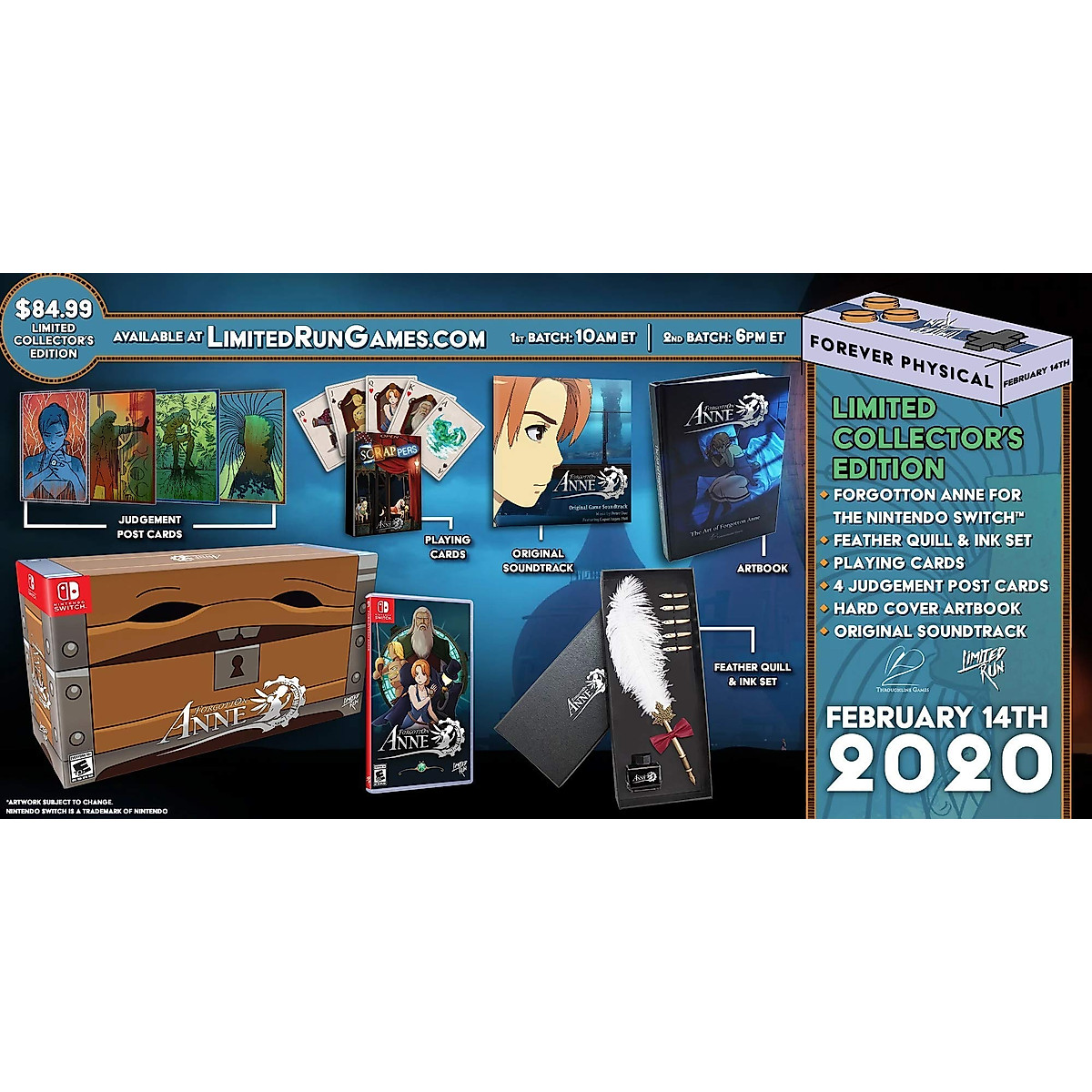 Switch Limited Run #62: Forgotton Anne Collector's Edition