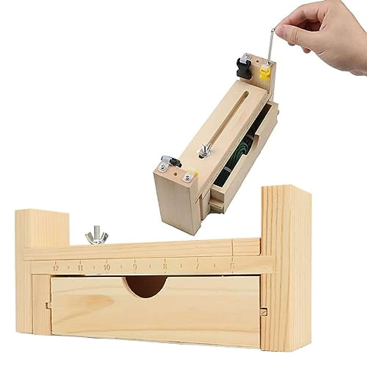 LJCM Bracelet Braiding Tool, Wide Application Adjustable Jig Bracelet Maker Compact Durable for DIY