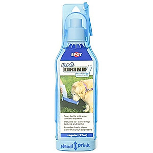Ethical Pet Handi-Drink 17-Ounce Regular Pet Waterer,Blue