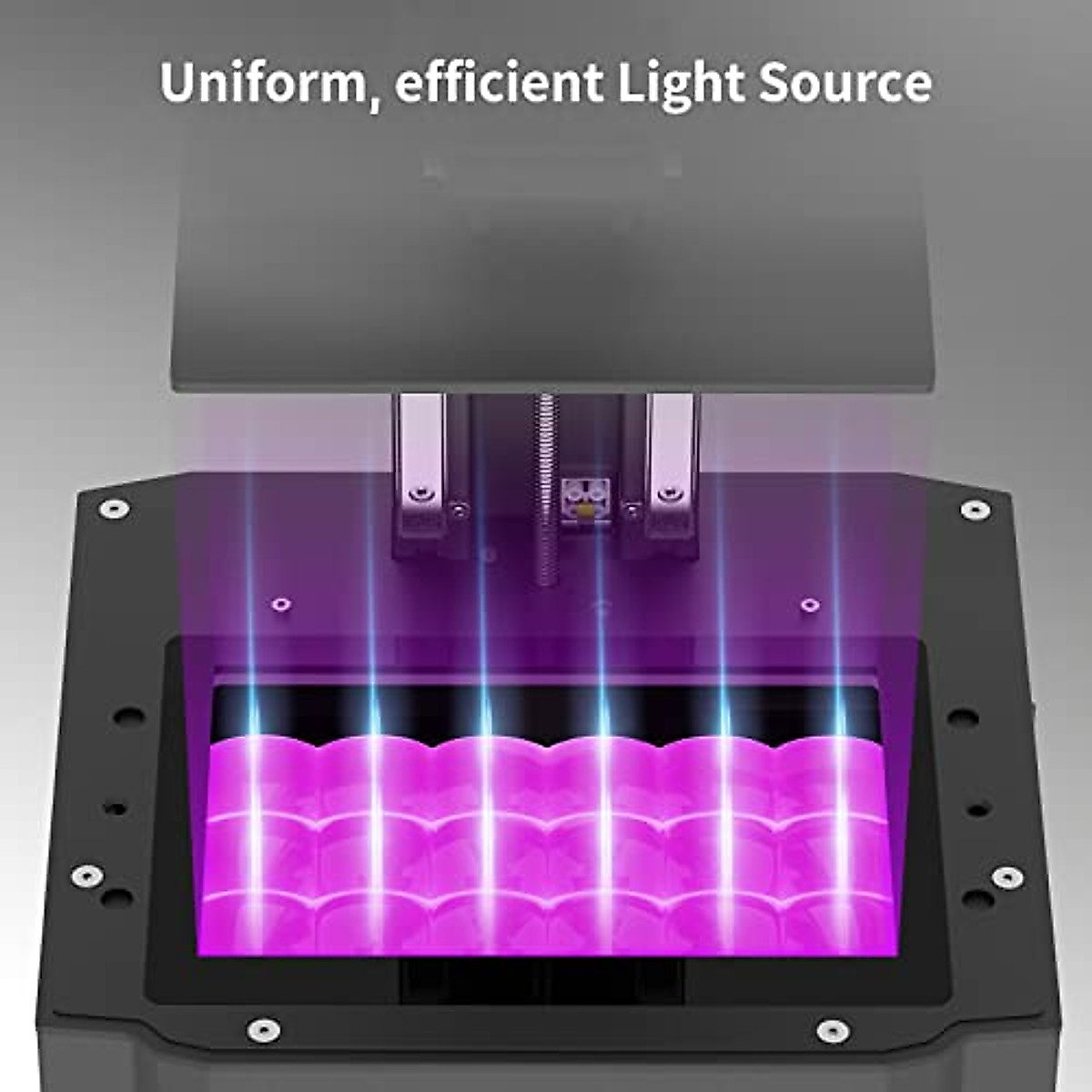 ANYCUBIC Photon Mono X2 and Plant-Based Resin (Grey, 1KG), Resin Printer Bundle