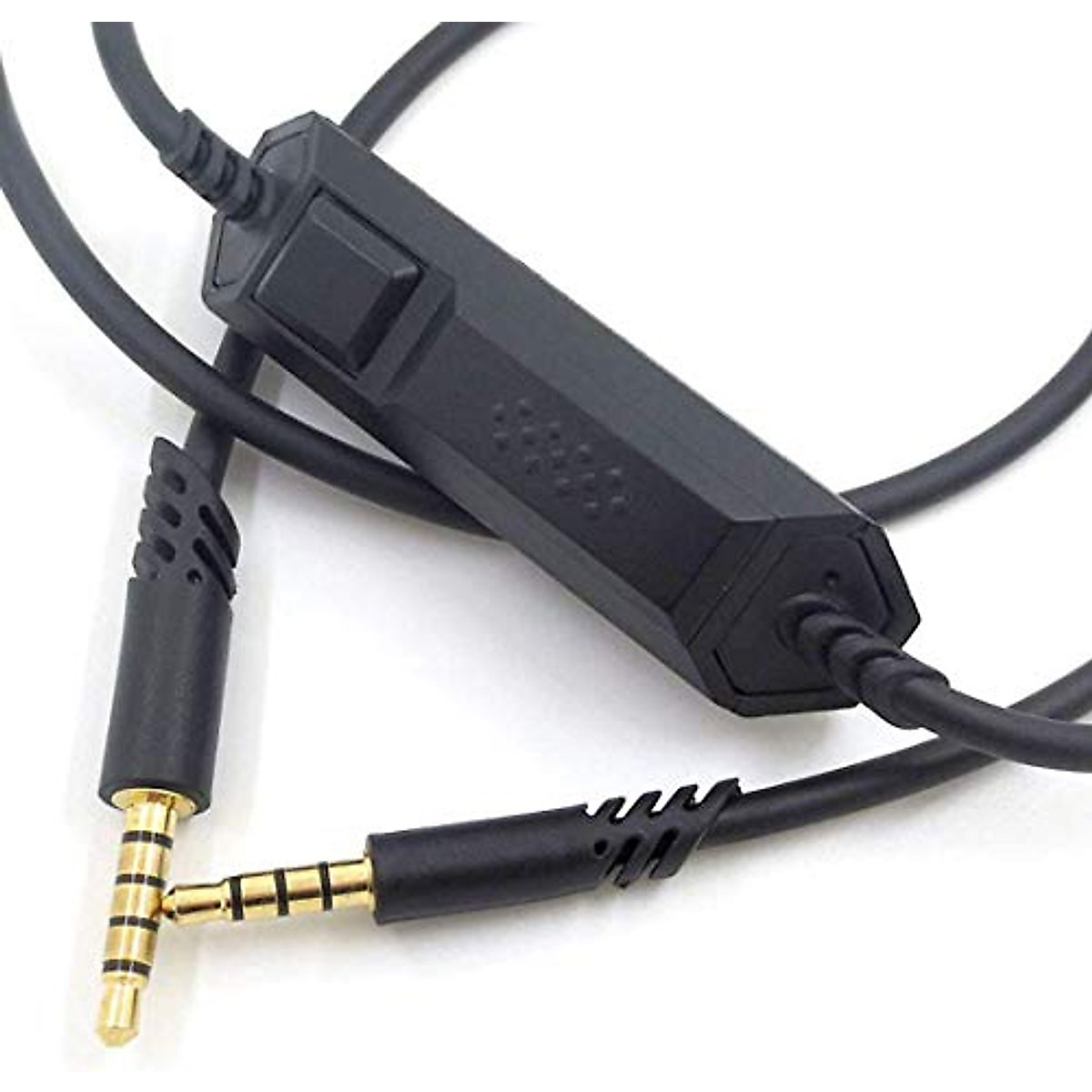 Alitutumao Replacement A10 A40 Cord Aux Cable with A&B Modes Inline Mute Volume Control and Mic Compatible with Astro A10 A40 A30 A50 Gaming Headsets to PC Mobile MixAmp PS4 and More