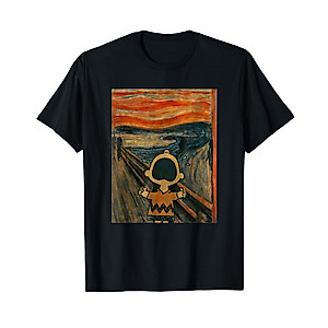Peanuts Charlie Brown Scream Artsy T-Shirt