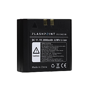 Flashpoint Battery for The Zoom Li-on Flash (VB-18)